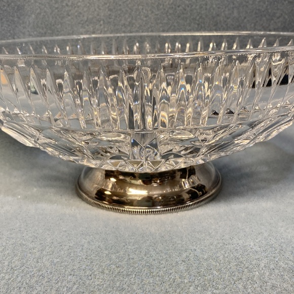 Sheffield | Dining | Footed Crystal Divided Condiment Dish Raimond ...